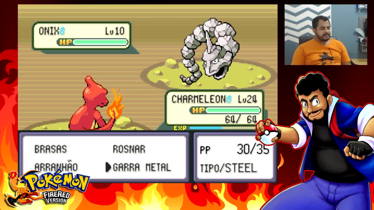 Chega de Zubat - POKEMON Fire Red #03