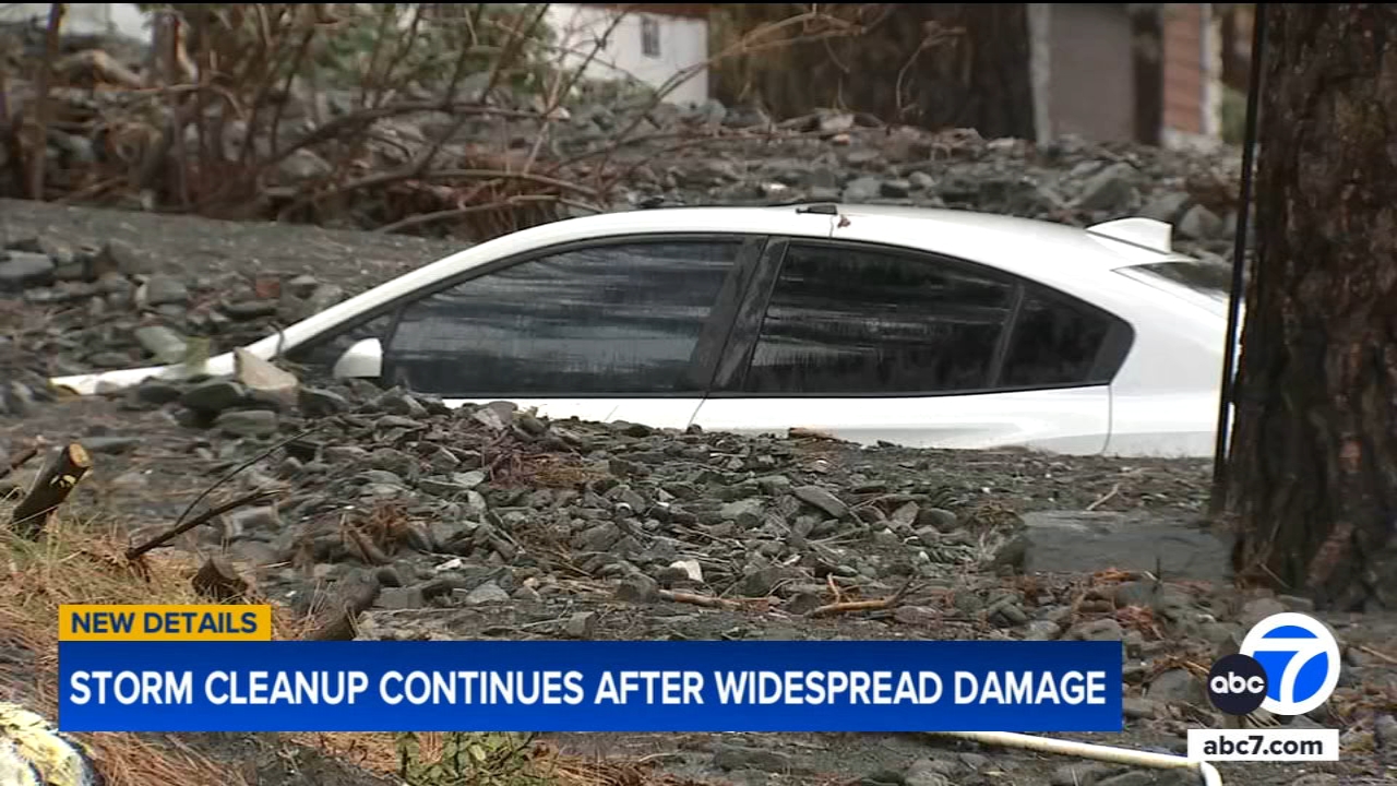 Storm cleanup underway across SoCal after widespread damage, rare tornado