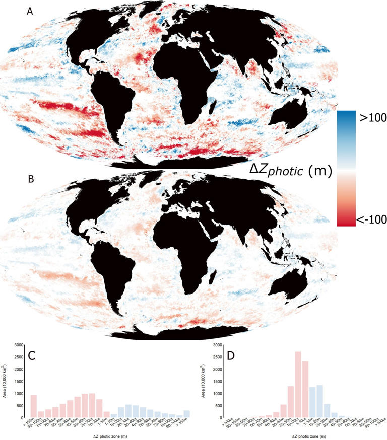 Large parts of the world’s oceans are growing darker, study finds