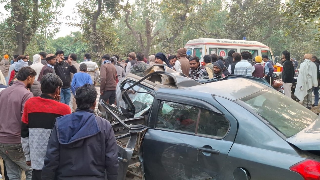 4 killed as speeding car crashes into tree in Uttar Pradesh's Saharanpur