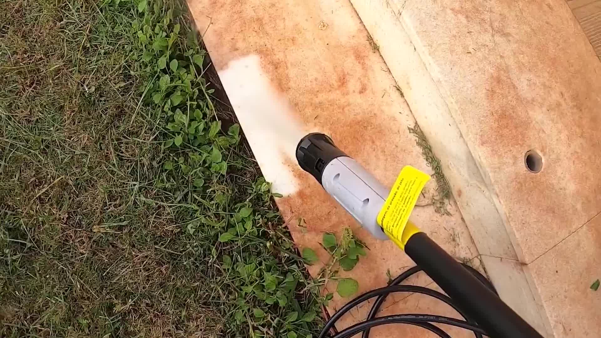 Quinto dia: fizemos uma horta