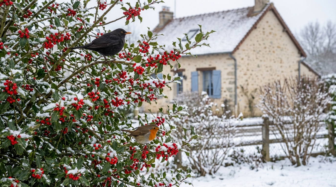 Oiseaux disparus de votre jardin ? Cette plante d’hiver à mettre dehors ...