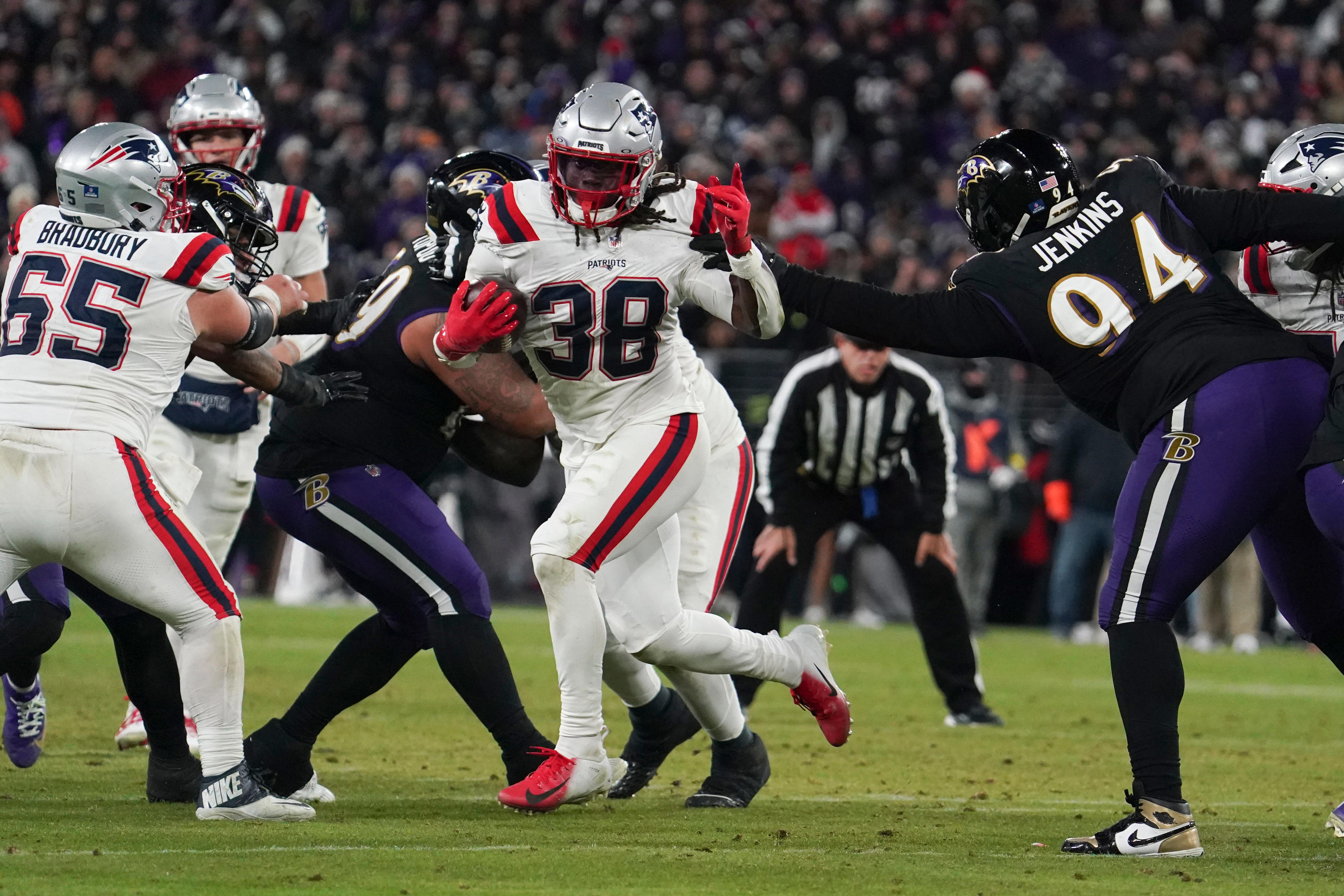 Patriots RB makes admission on key touchdown in win over Ravens