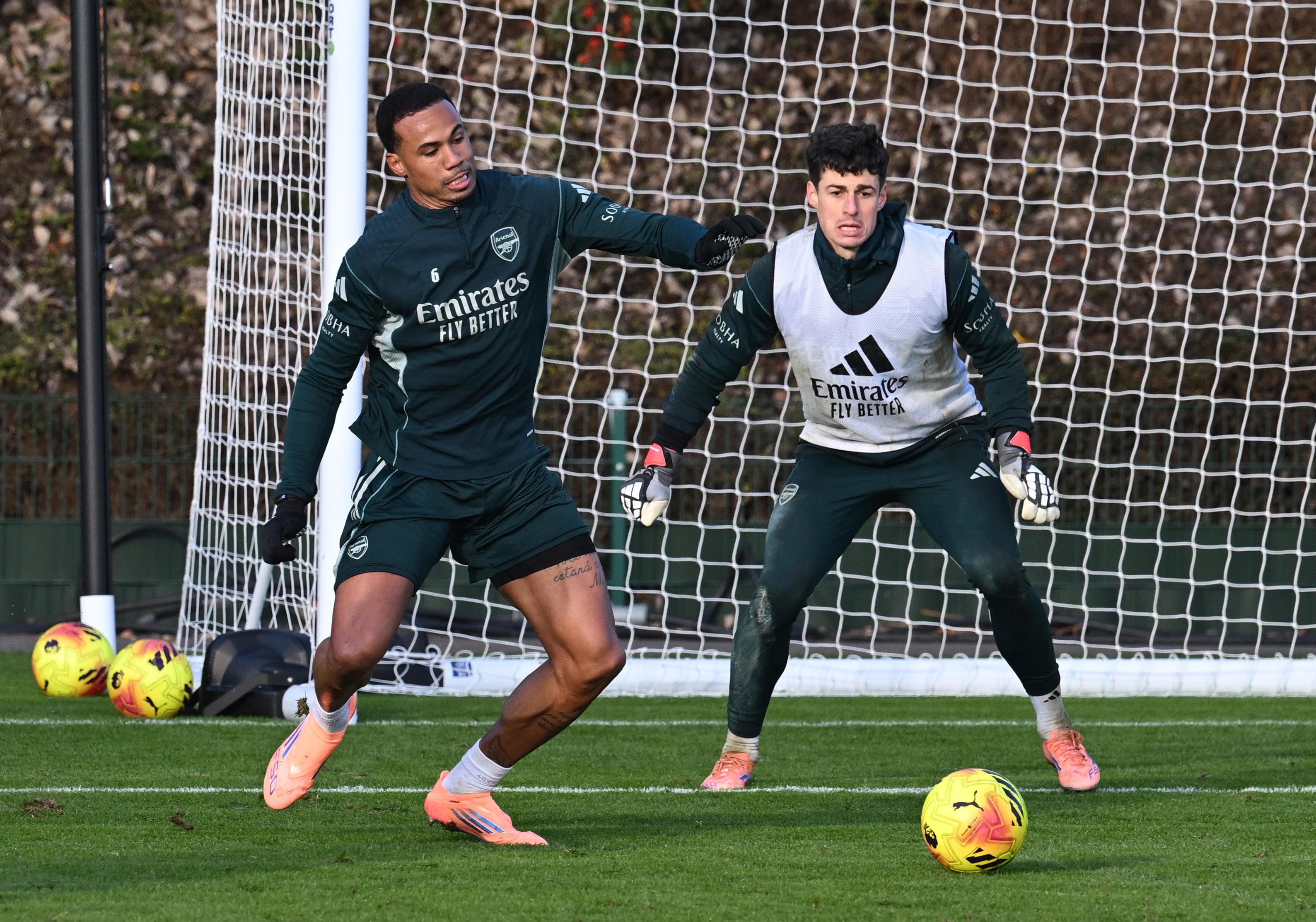 Injury-riddled Arsenal clinging on against Brighton in Premier League