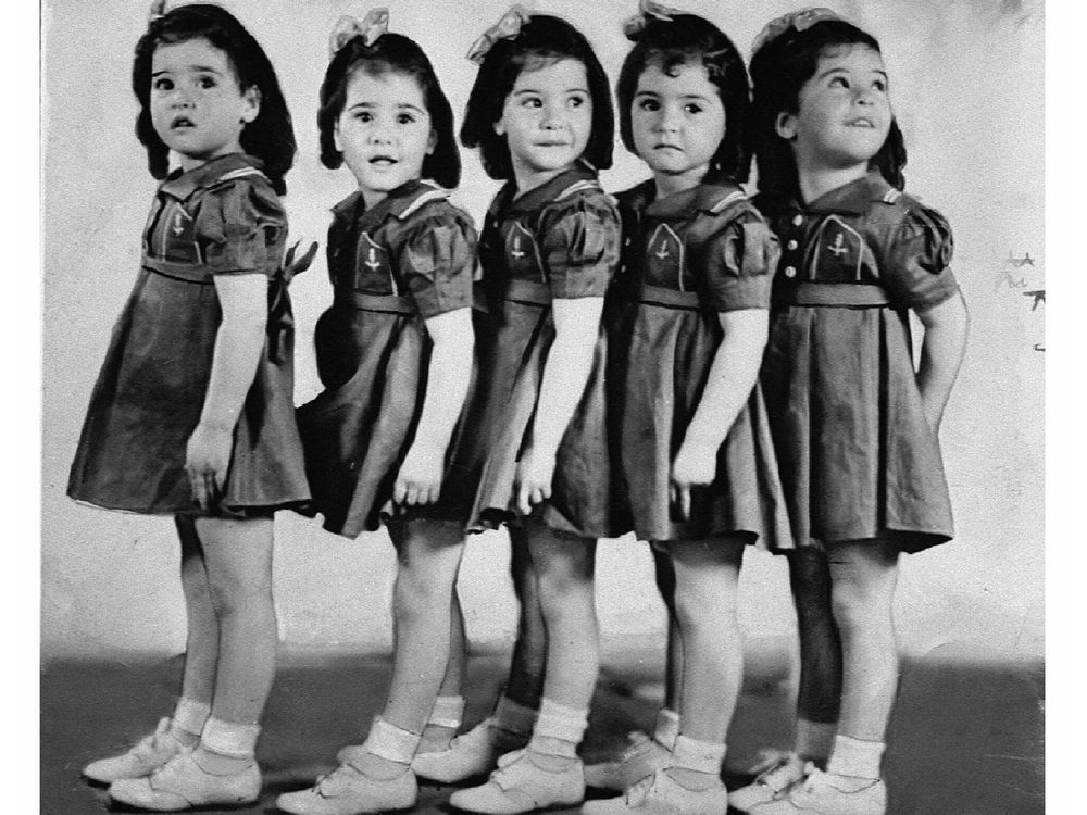 Five uncommon photos of five uncommon sisters: The Dionne Quintuplets