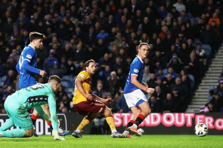 Thelo Aasgaard answers for ravenous Rangers after DJ rocket as Butland ...