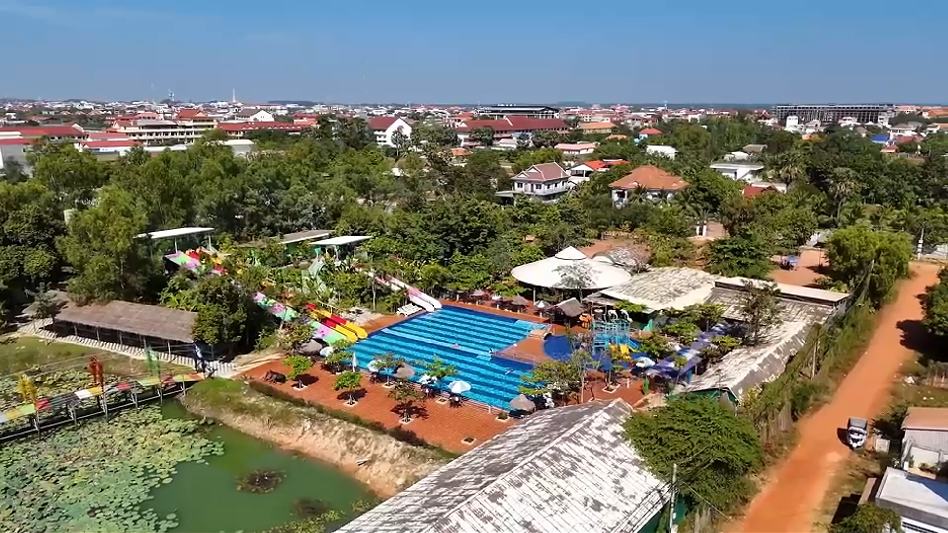 Fun day at Siem Reap water park