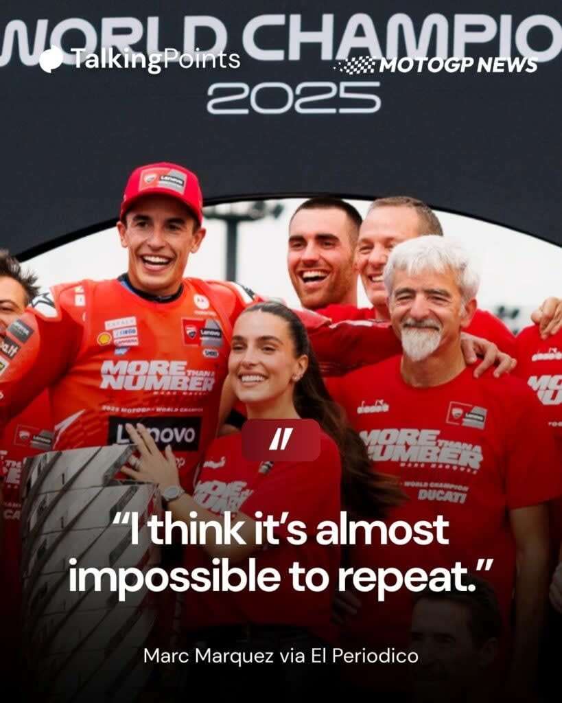 Way too early predictions for the 2026 MotoGP season as Marc Marquez ...