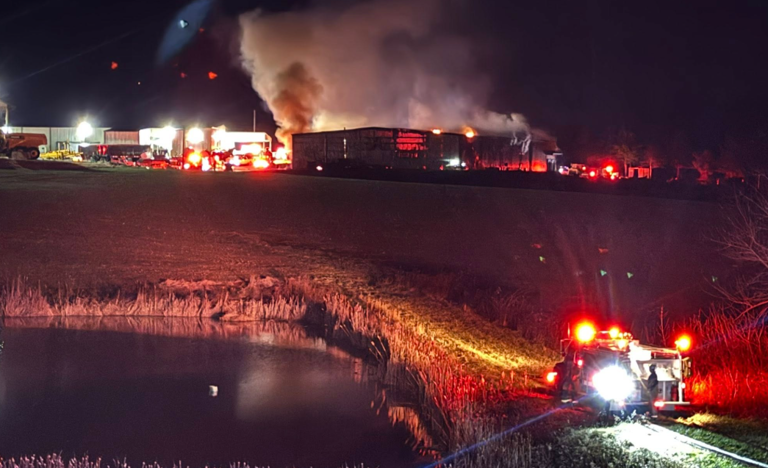 Glade Creek firefighters: Multiple units respond to large building fire ...