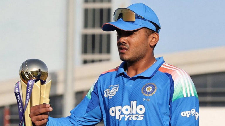 India U19 squad announced for South Africa tour and ICC Men's Under-19 ...