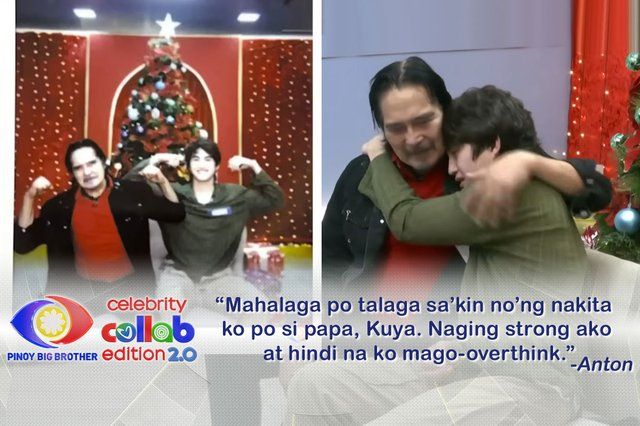 Day 64: Anton, humugot ng lakas sa kaniyang papa Roi Vinzon | PBB ...