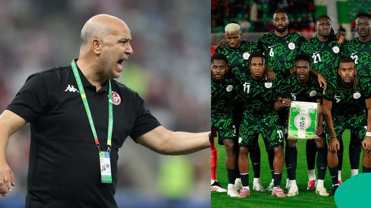 Tunisia coach sends bold message to Nigeria ahead of AFCON 2025 clash ...