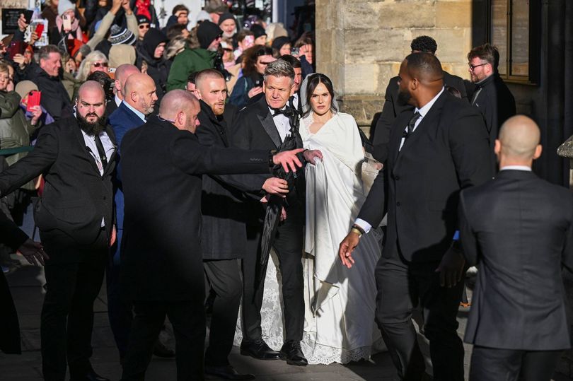 Inside Holly Ramsay and Adam Peaty's Bath Abbey wedding as bride ...