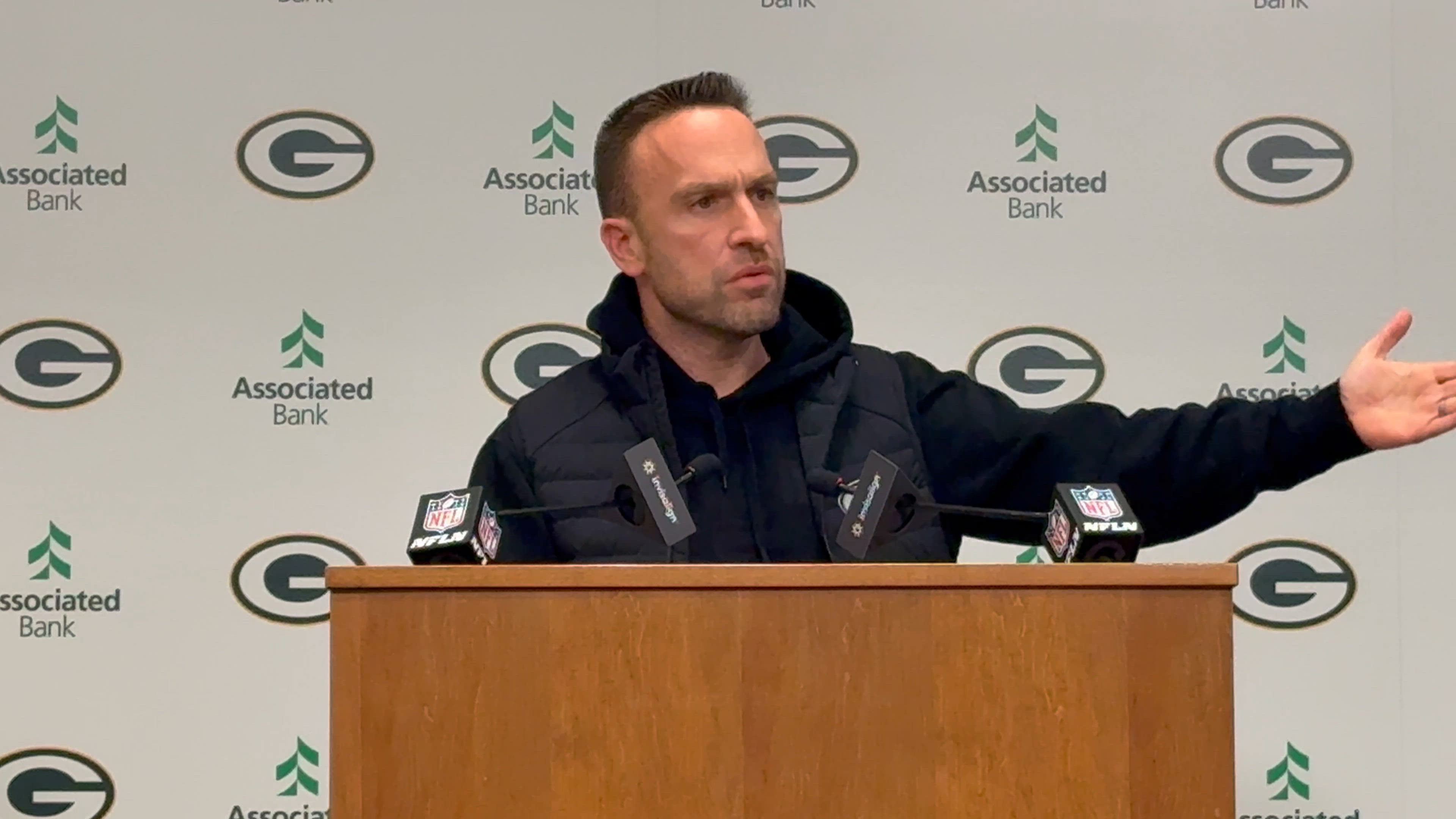 Packers DC Jeff Hafley: Not fair to point to one play