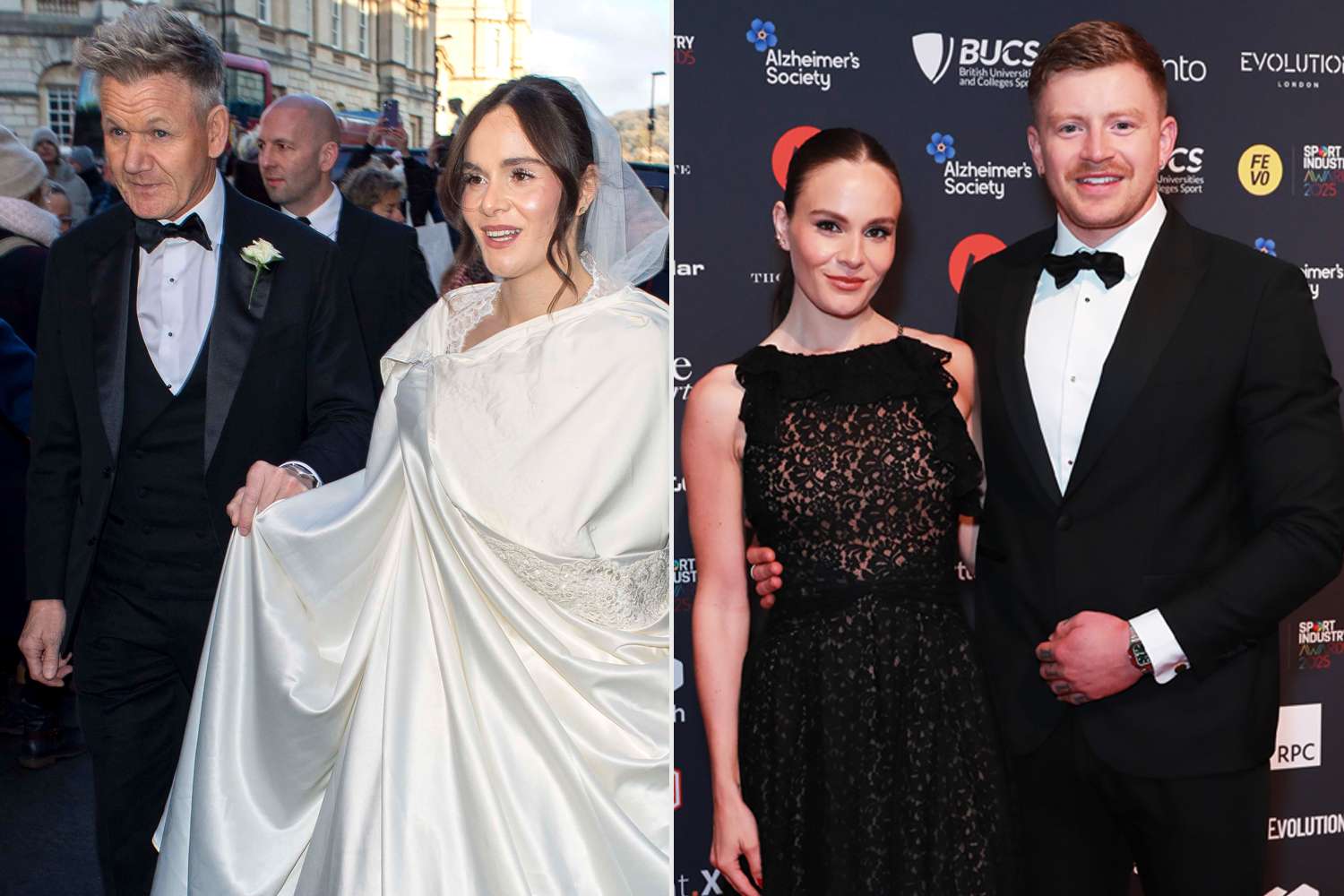 Gordon Ramsay's daughter Holly marries Olympic swimmer Adam Peaty ...