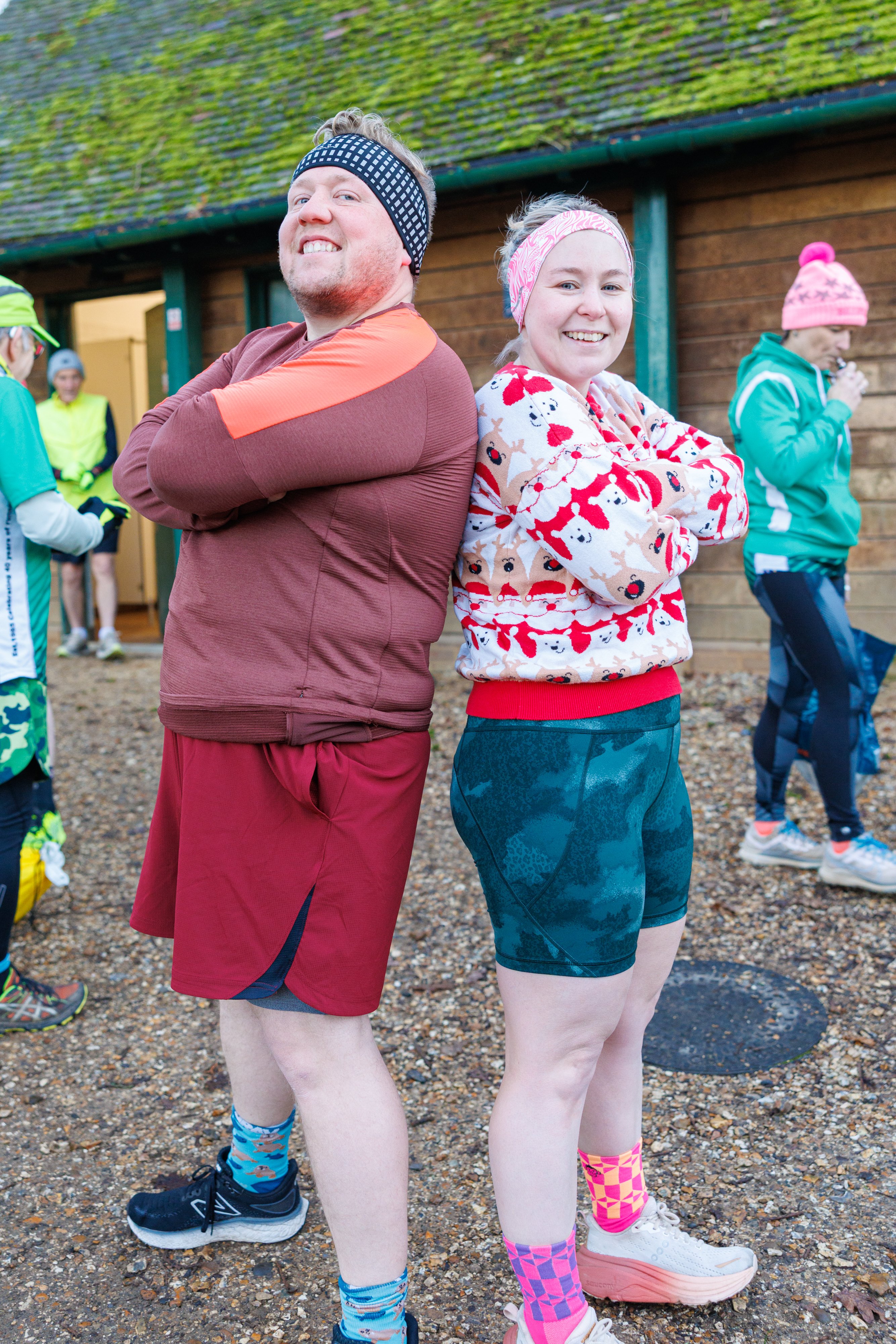 Inspirational runners brave the cold to work off Christmas excesses at ...