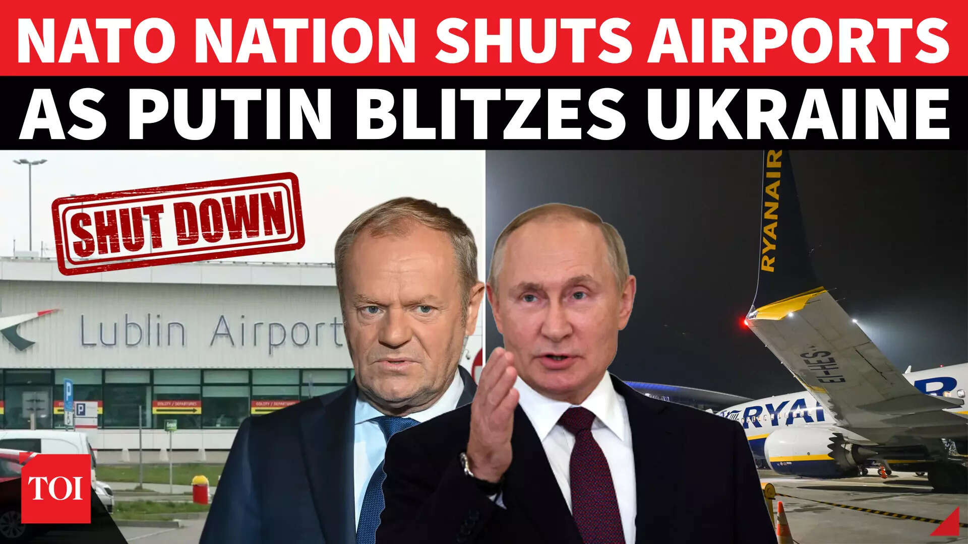 Poland reopens airports after temporary closure due to massive Russian ...