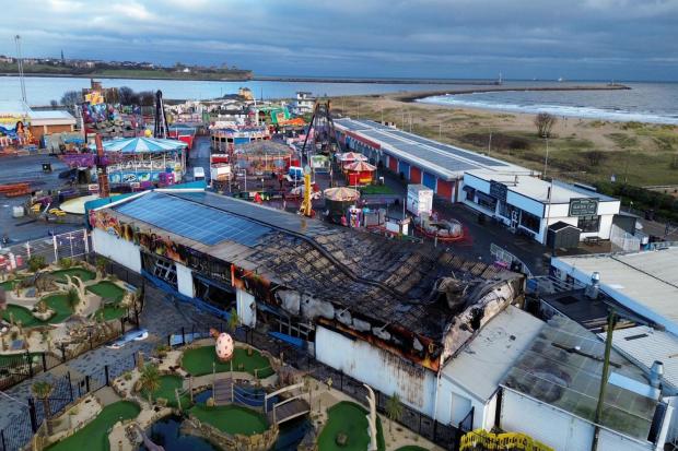 Fire that tore through seaside amusement park not treated as malicious ...
