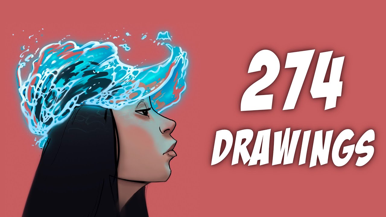 I spent 600 hours drawing ideas from my comments