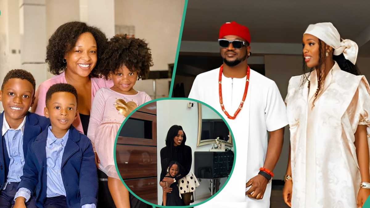 Paul Okoye’s kids share heartwarming first Christmas with baby sister ...