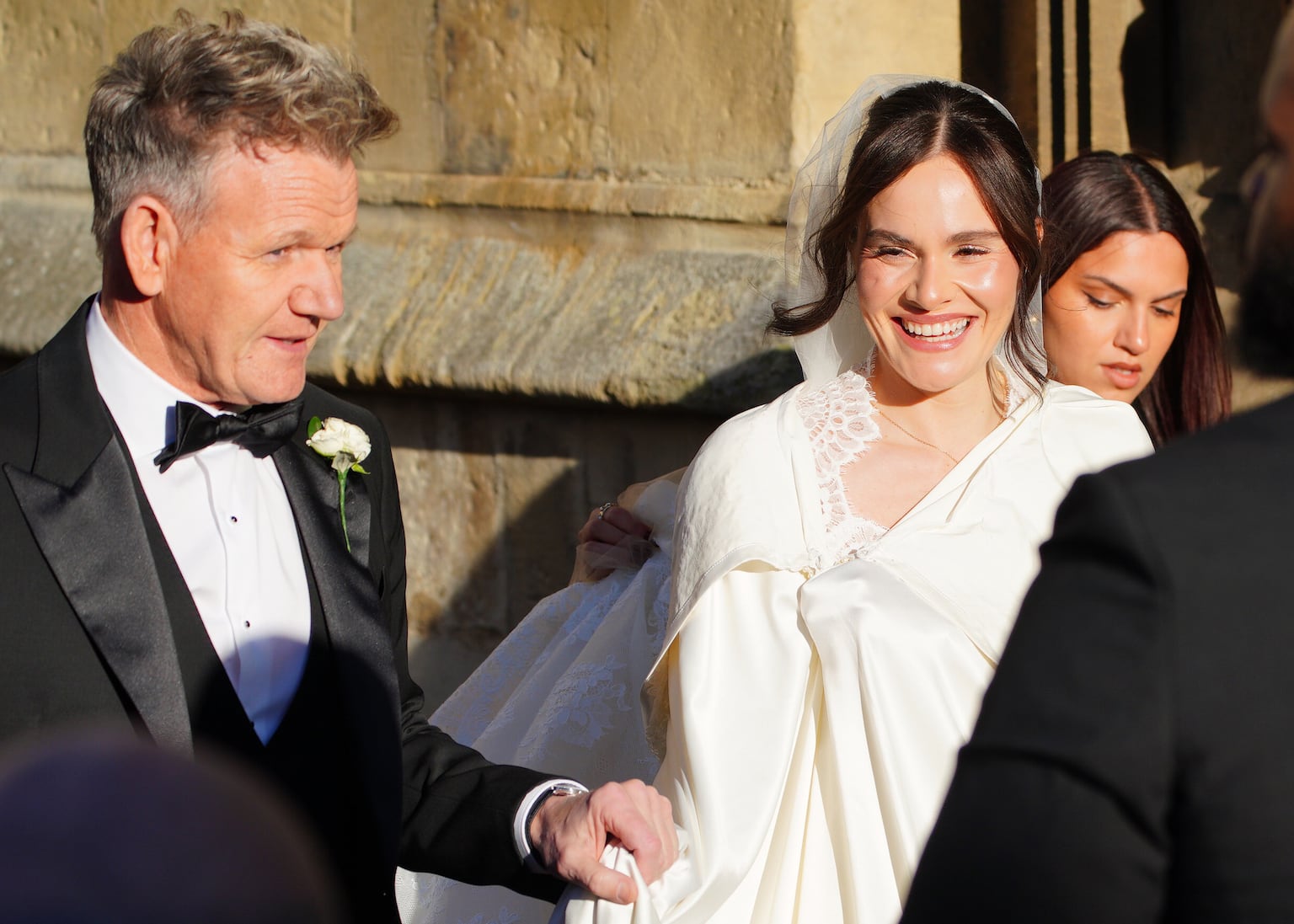 Gordon Ramsay’s daughter Holly weds Olympian Adam Peaty amid family ...