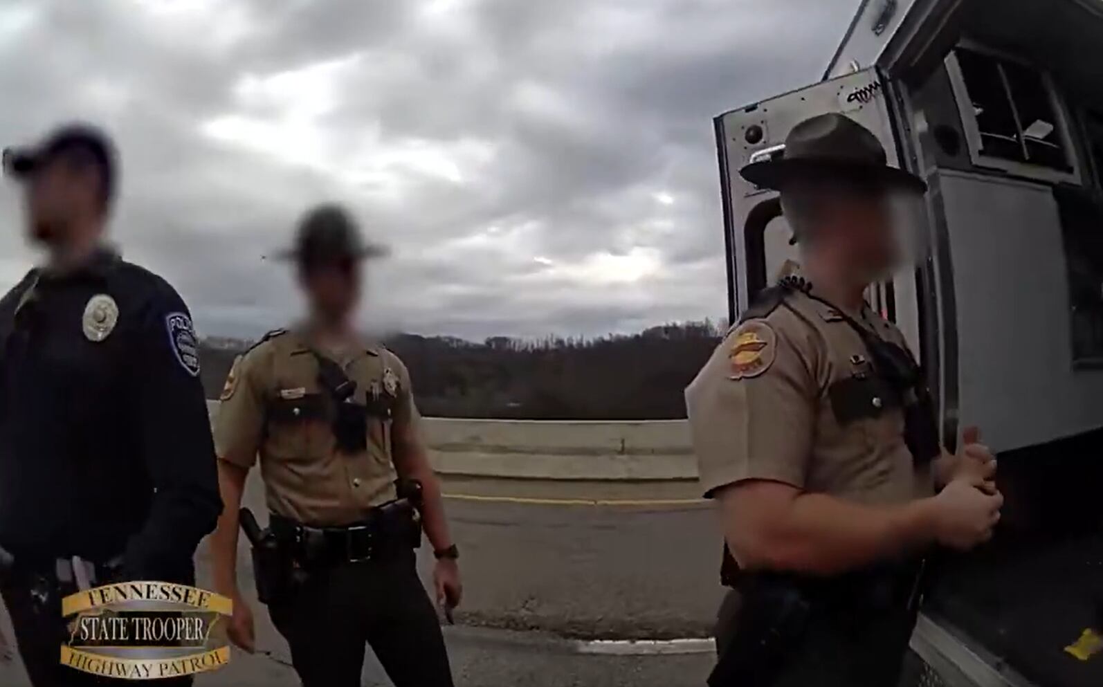 Video shows Tennessee troopers preventing woman from jumping off bridge