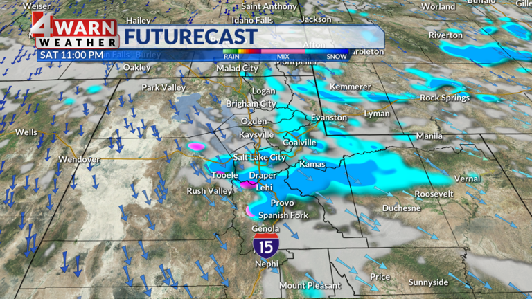 Cold December-like weather finally arrives