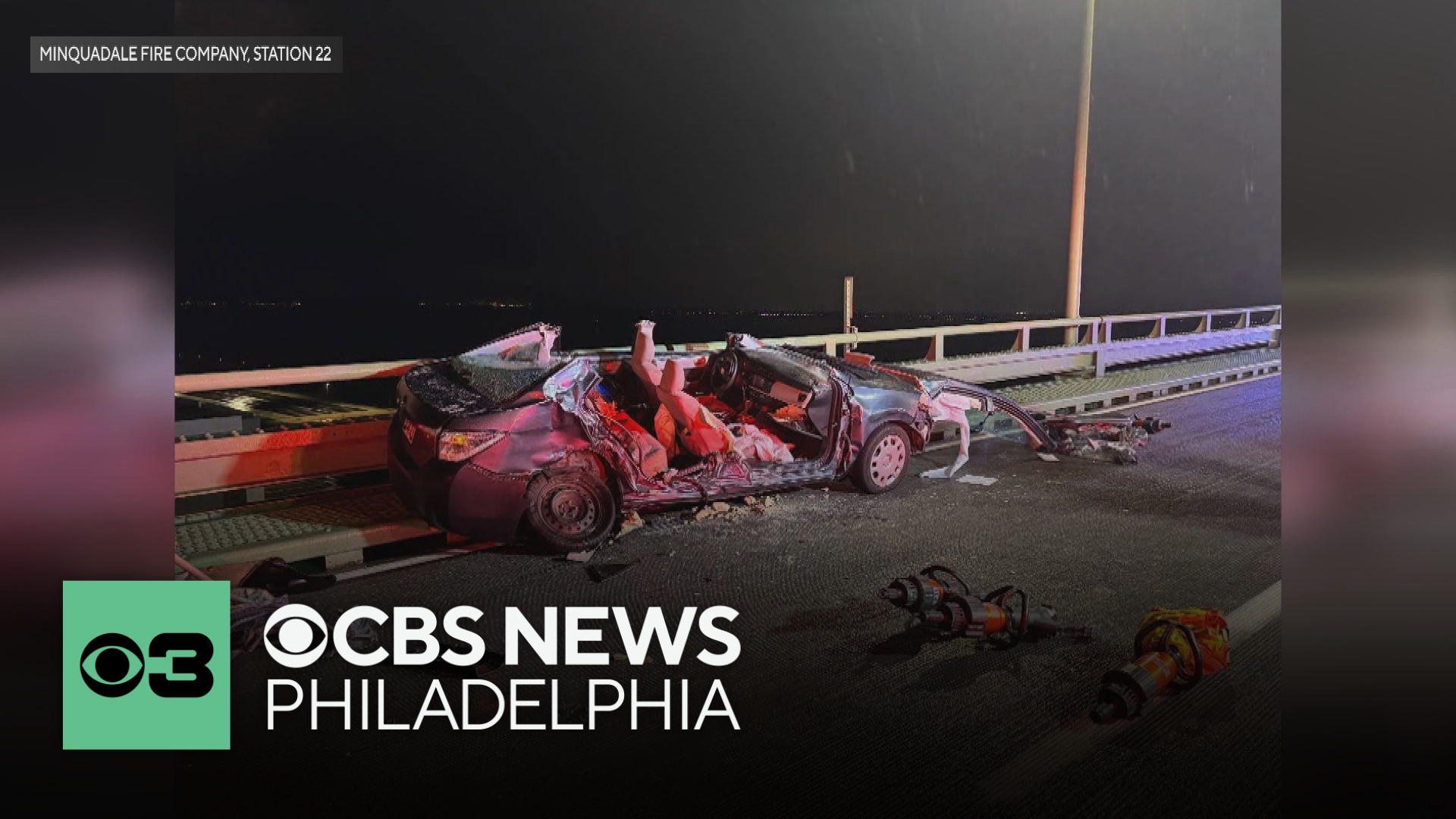 6 hurt in crash on Delaware Memorial Bridge as freezing rain started to ...