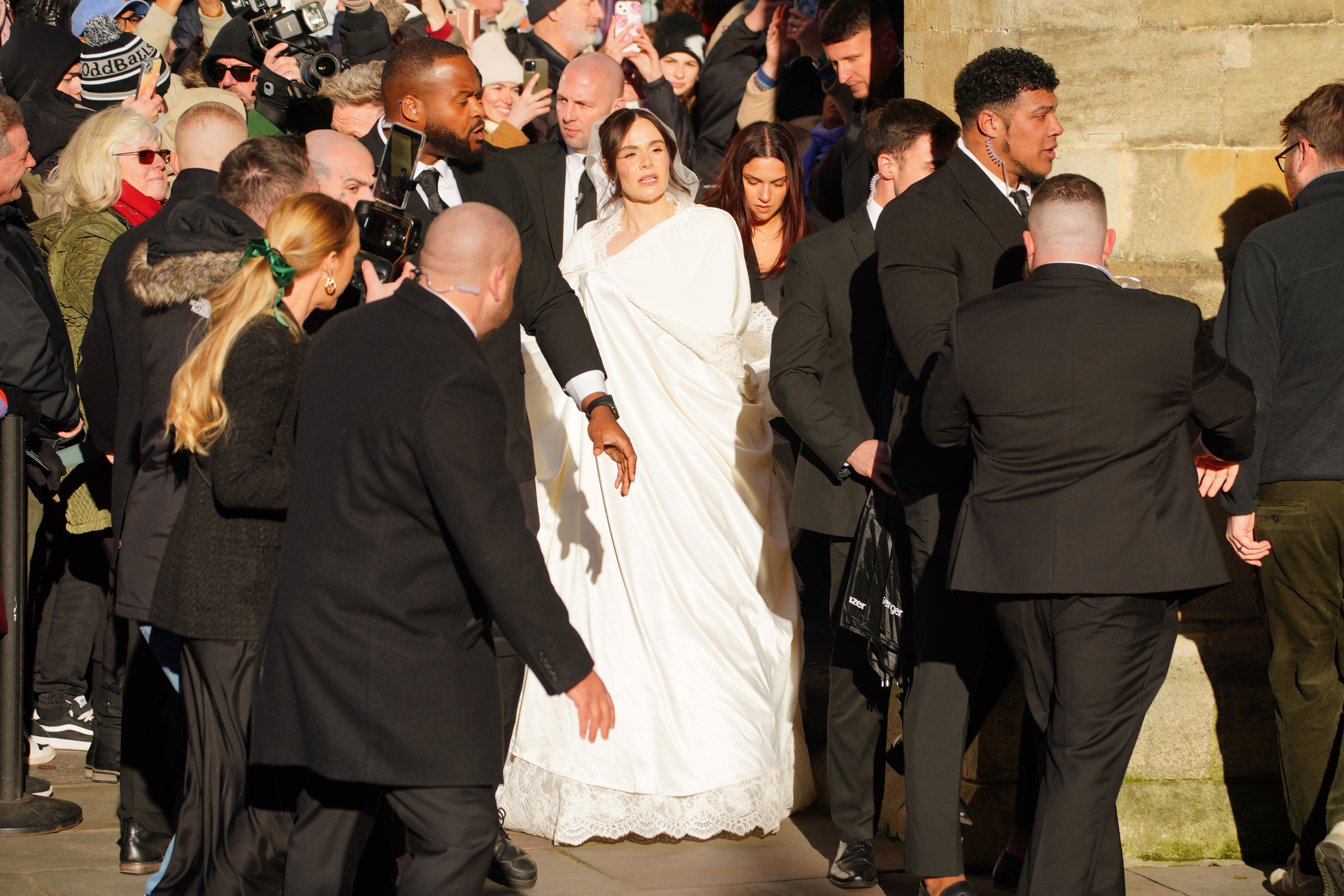 Celebrity guests praise Holly Ramsay and Adam Peaty’s beautiful wedding