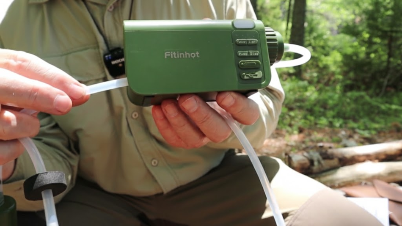 Fitinhot D5S insights: Electric water filter for outdoor use