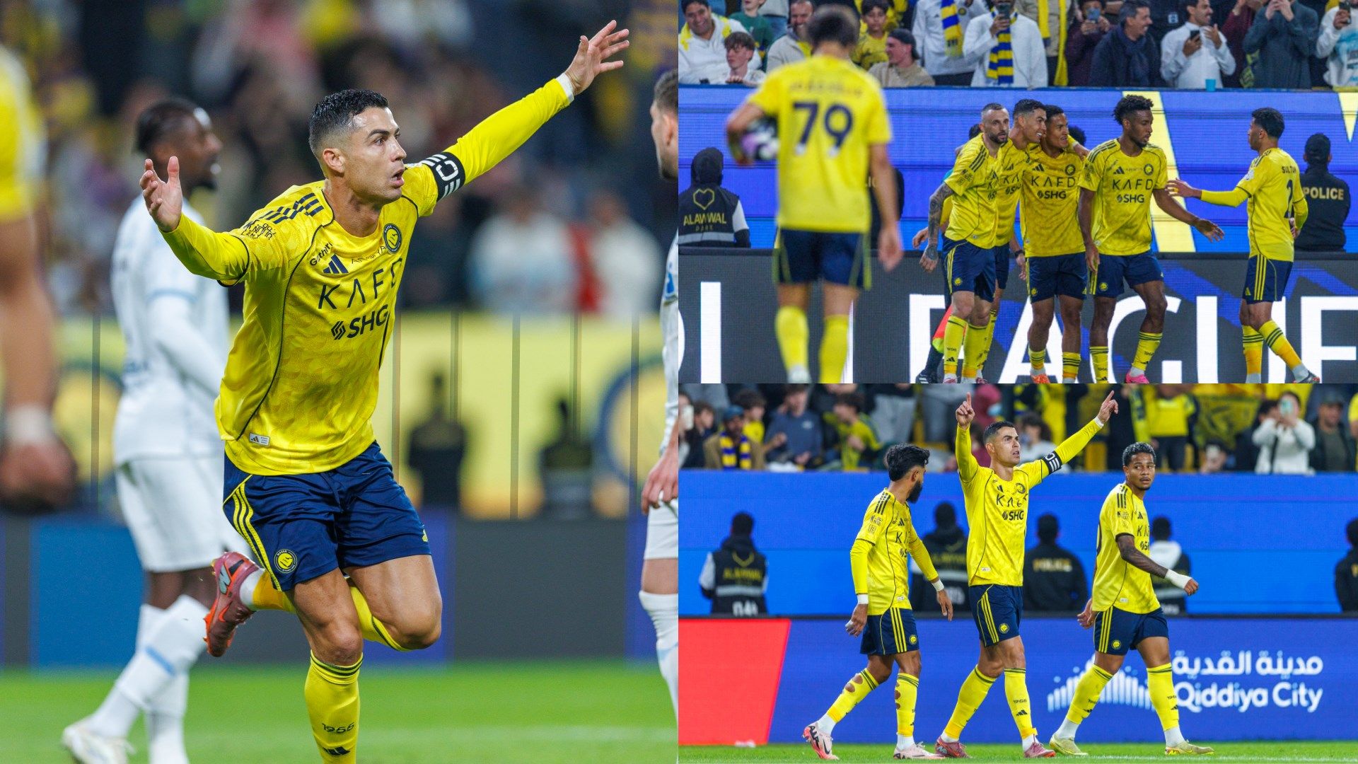 Cristiano Ronaldo at the double! Superstar fires Al-Nassr to record ...
