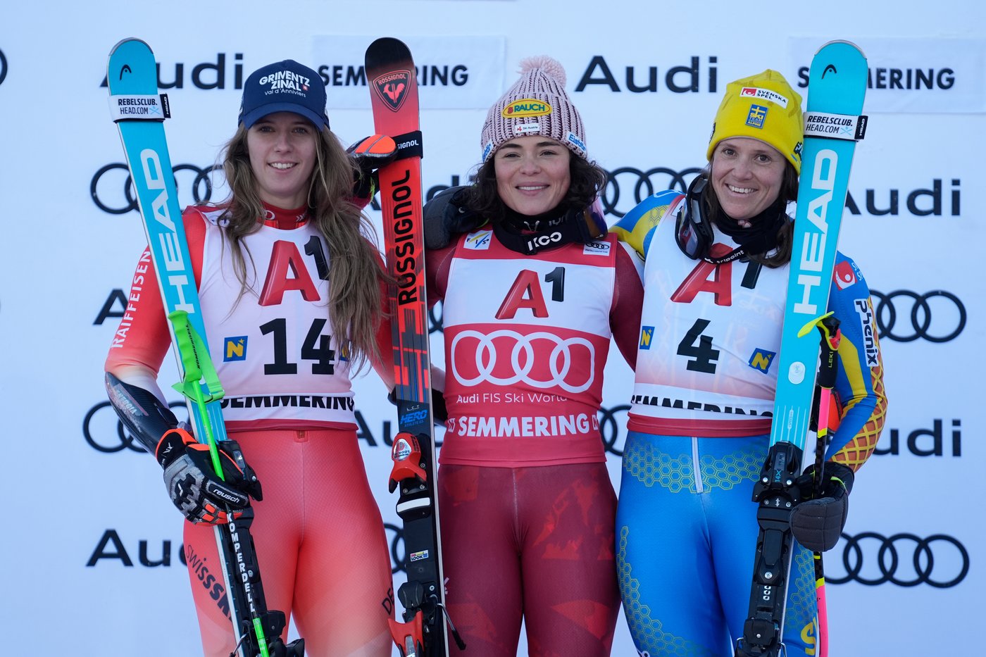 Austrian skier Scheib takes World Cup GS for her 3rd win of the season ...