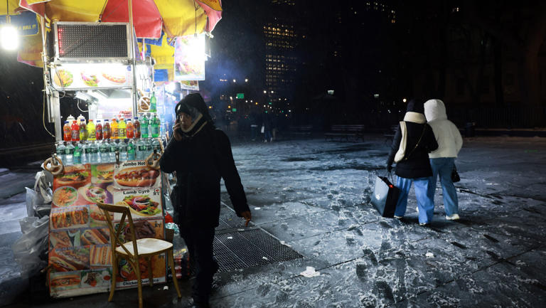 Photos: Post-Christmas storm blankets NYC
