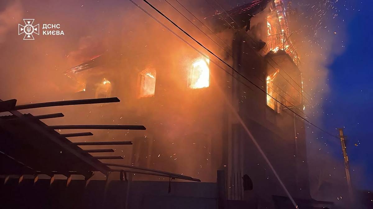 Powerful explosions heard in Ukraine's capital