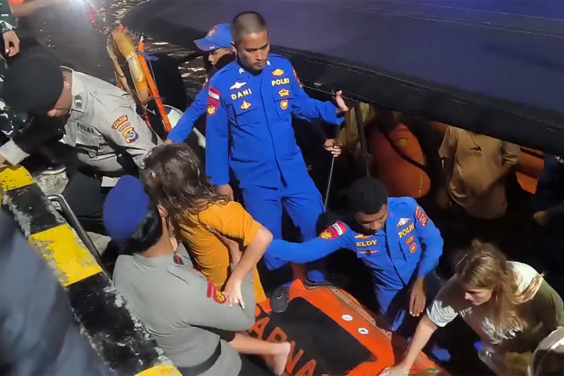 Family missing after boat sinks near Komodo Island