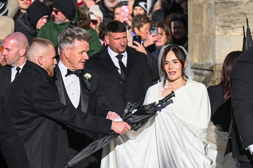 Inside Holly Ramsay and Adam Peaty's Bath Abbey wedding as bride ...
