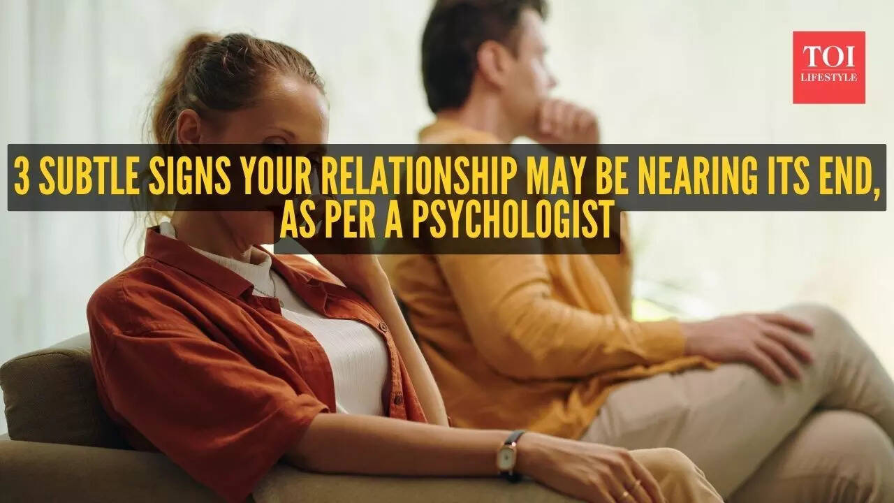 3 subtle signs your relationship may be nearing its end, as per a ...