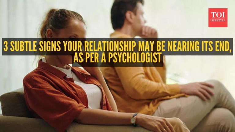 3 subtle signs your relationship may be nearing its end, as per a ...
