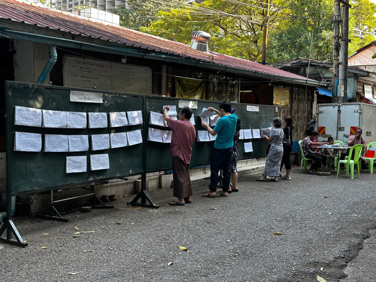 Myanmar votes in sham election under atmosphere of fear and coercion