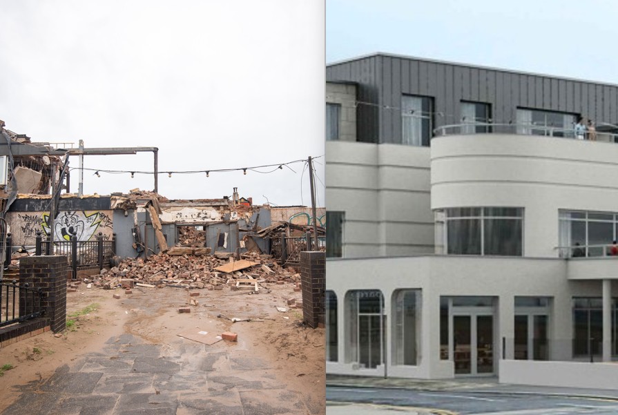 Yates Bar Blackpool: Residents saddened to see art deco original go but ...