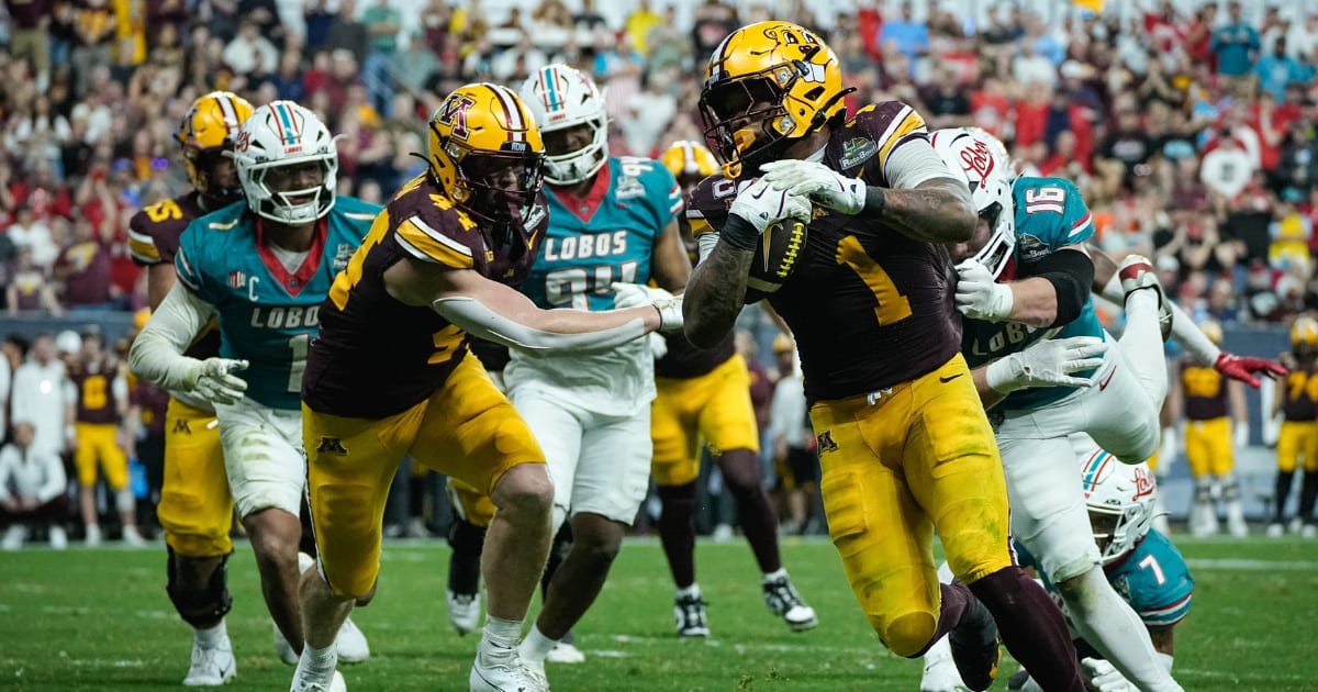 GAME BALLS: Minnesota’s top performer in 20-17 Rate Bowl win over New ...