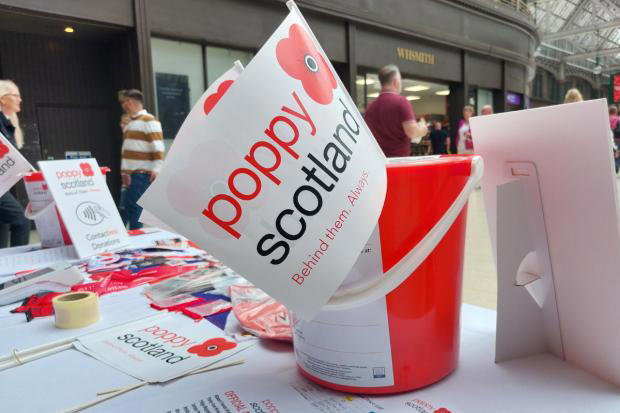 Scotland's railway breaks fundraising record for Poppyscotland
