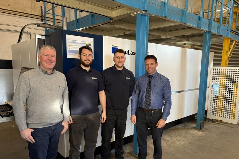 Stoke-on-Trent firm's new state-of-the-art equipment to speed up production