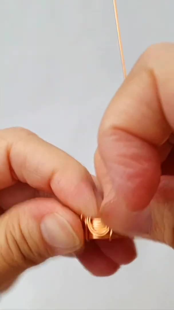 Play with wire | Double bubbles rings | Don't use stone @LanAnhHandmade ...