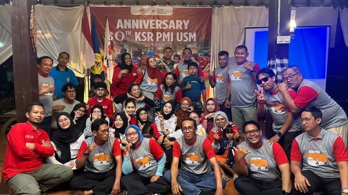 30 Tahun Untuk Kemanusaiaan,KSR PMI Universitas Semarang Selalu Terdepan