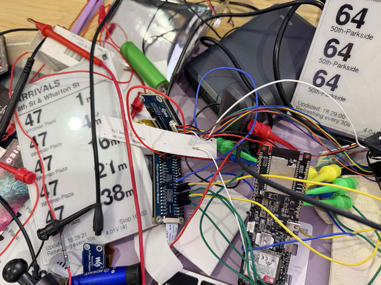 Philadelphia lacked bus-tracking signs. 'Bus Stop Banksy' stepped in.