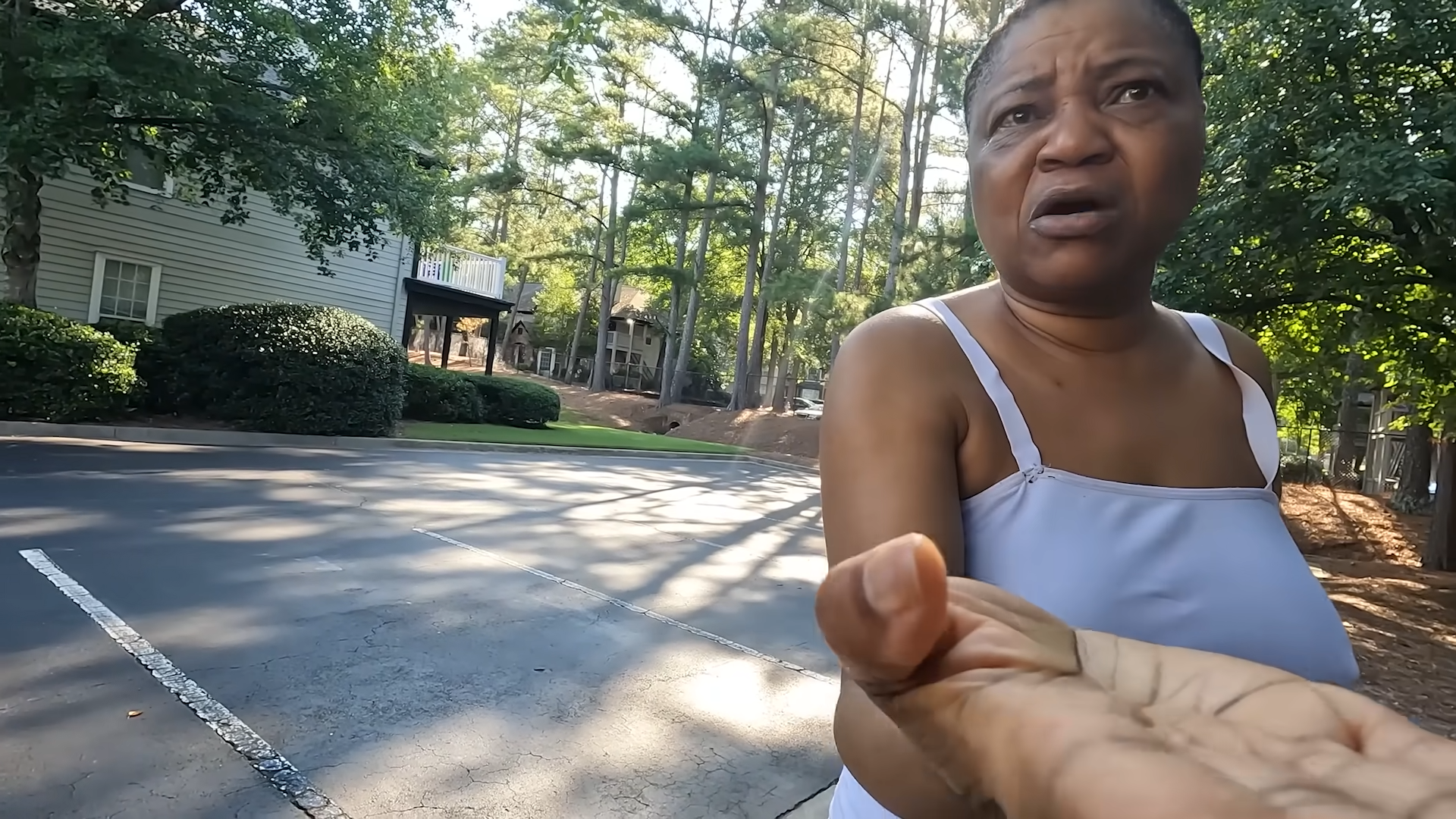 Did you tow my black Lexus? - She confronts the wrong tow trucker