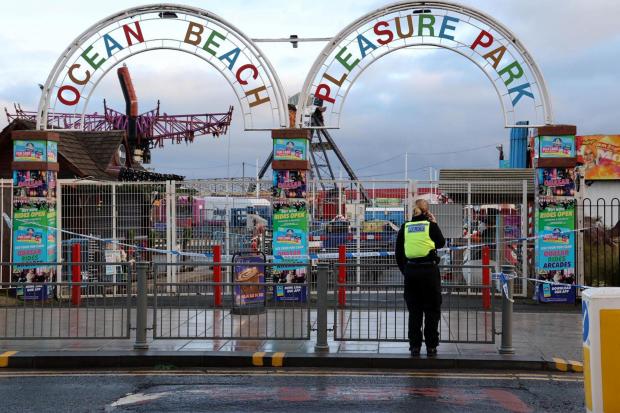 Public warned to 'keep away' after fire at North East beach-front ...