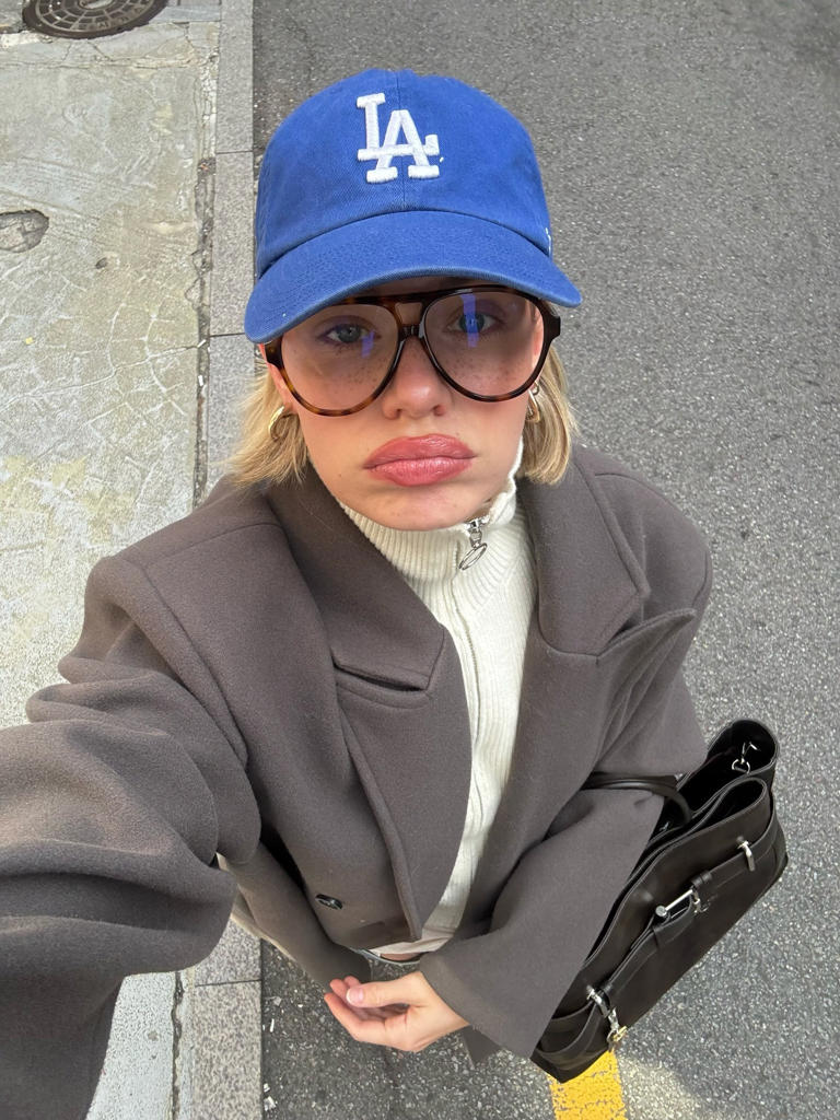 The expensive-looking zip-up funnel neck jacket trend everywhere this year