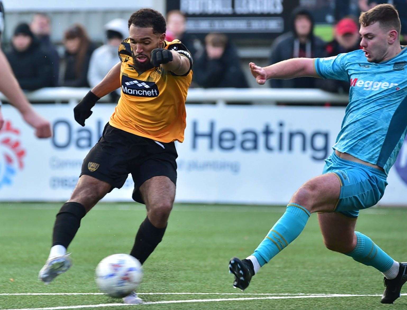 Maidstone United manager George Elokobi’s praise for Sam Corne after ...